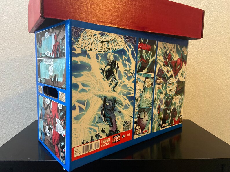 Spider-man Custom Comic Box - Etsy