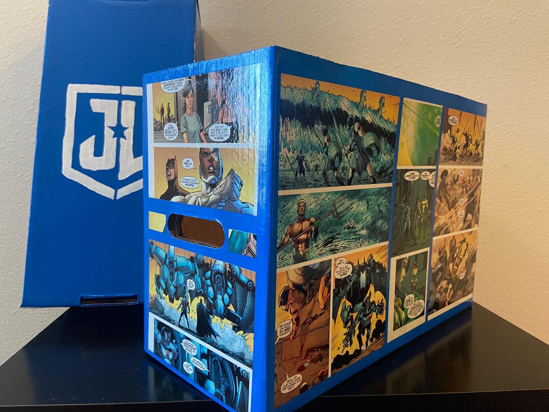 Justice League Custom Comic Box - Etsy