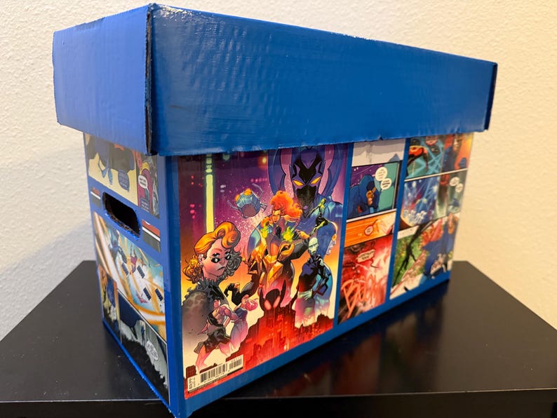 Blue Beetle Custom Comic Box - Etsy