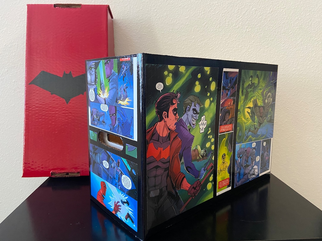 Red Hood Custom Comic Box - Etsy