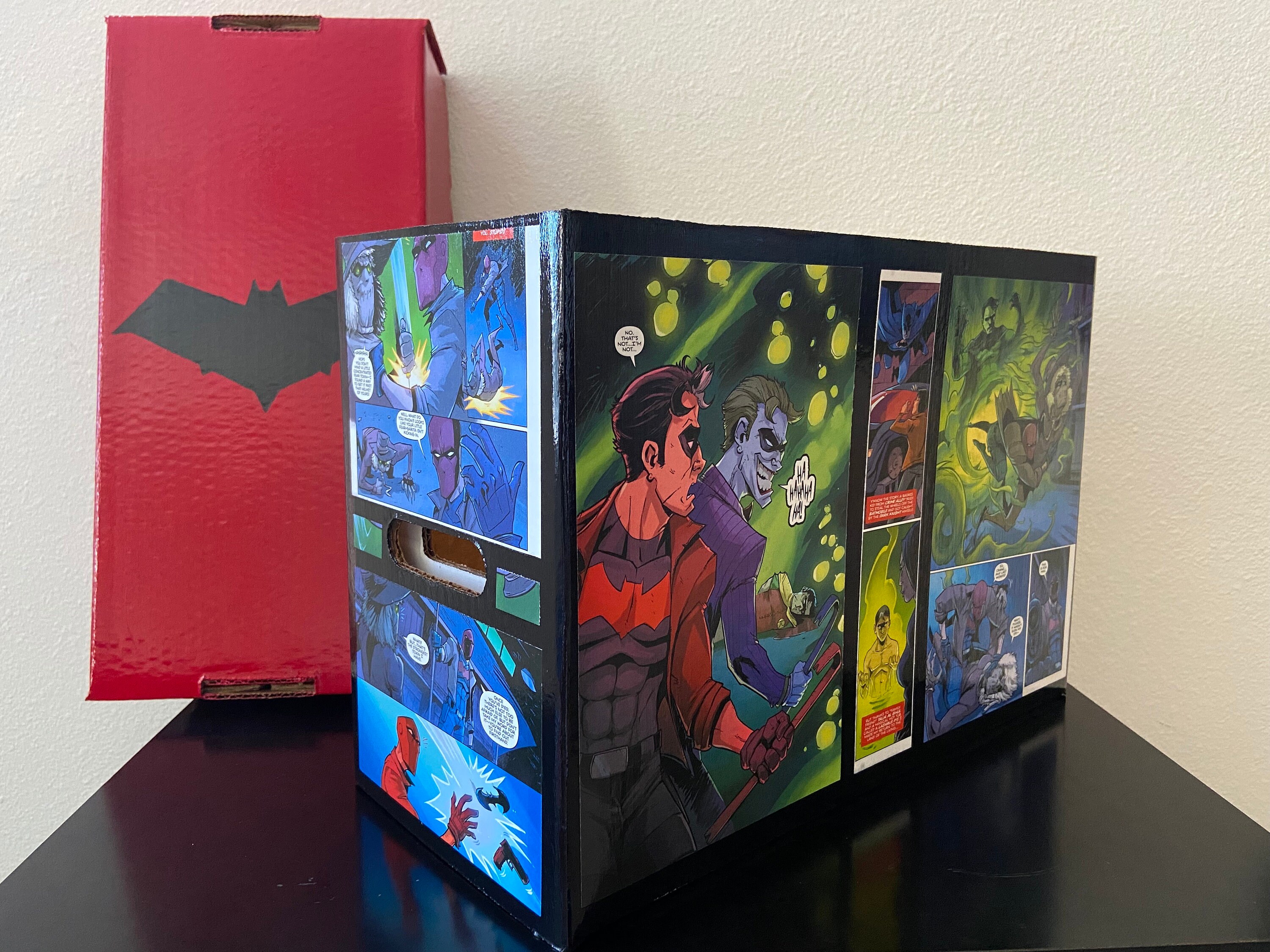 Red Hood Custom Comic Box - Etsy