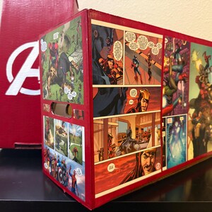Avengers Custom Comic Box - Etsy