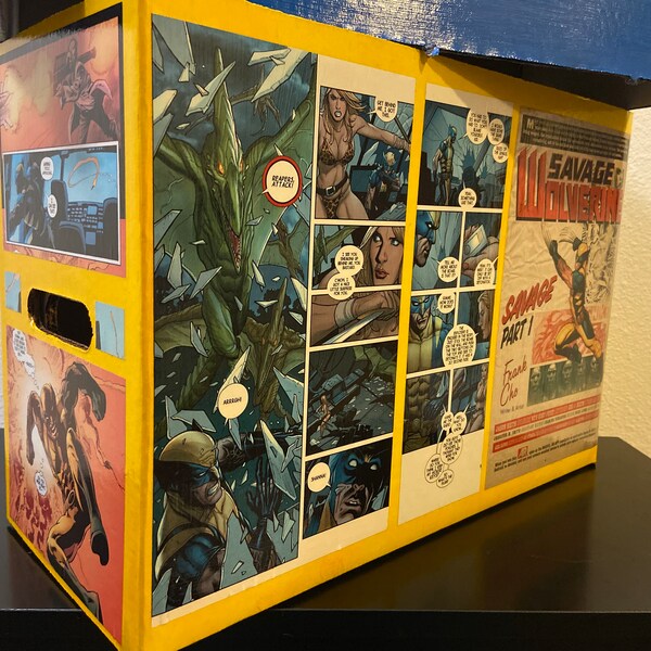 Custom Comic Book Storage Boxes - Etsy