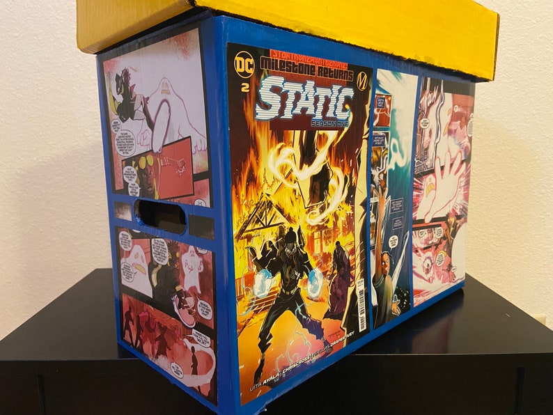 Static Custom Comic Box - Etsy