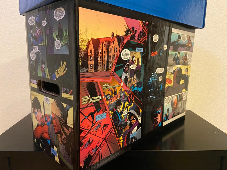 Nightwing Custom Comic Box - Etsy