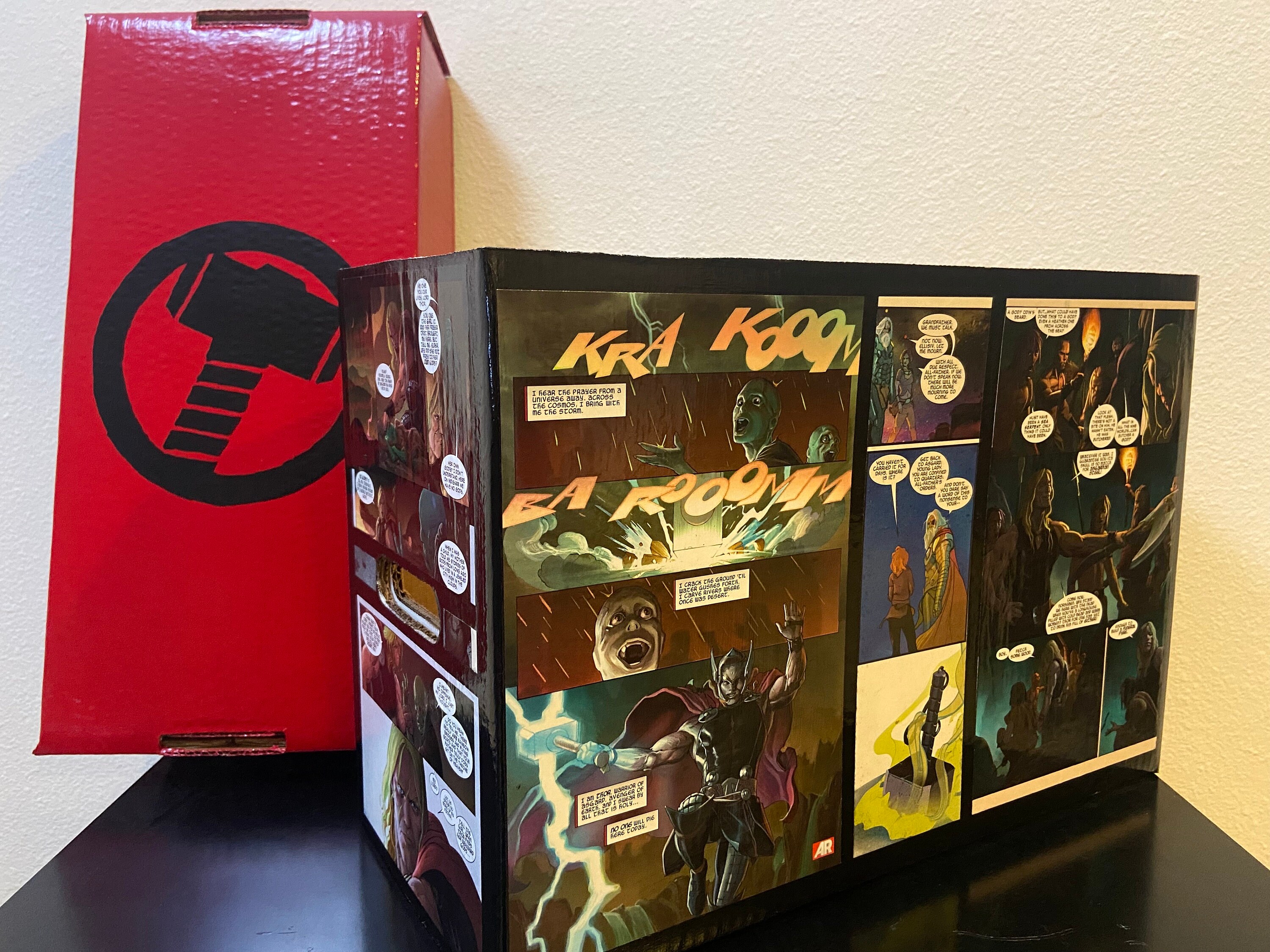 Thor Custom Comic Box - Etsy