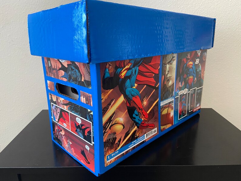 Superman Custom Comic Box - Etsy