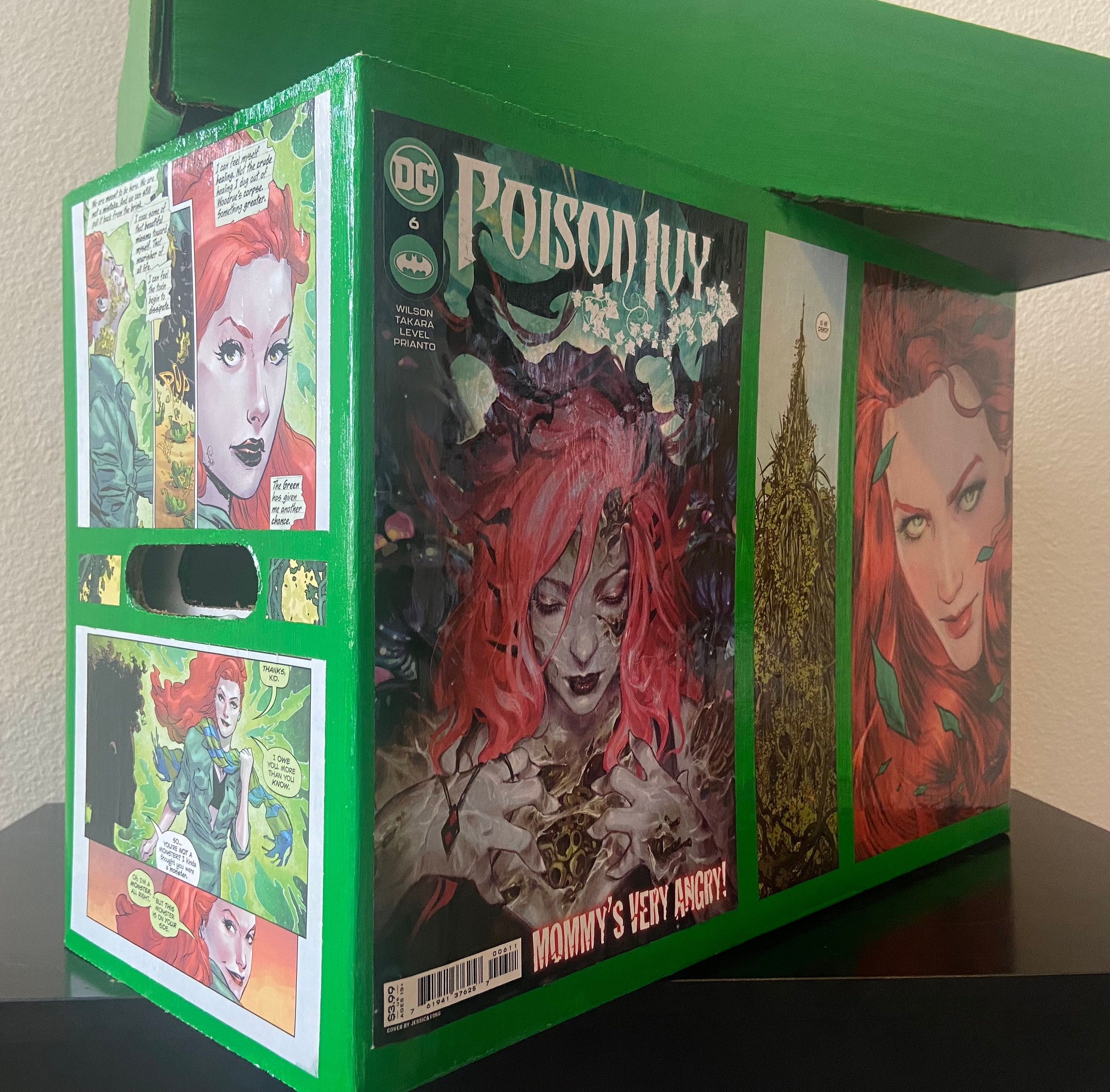 Poison Ivy Custom Comic Box - Etsy
