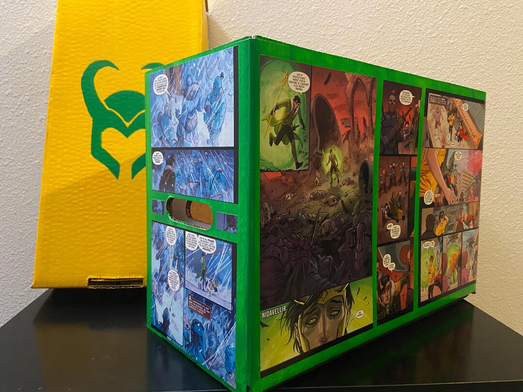 Loki Custom Comic Box - Etsy