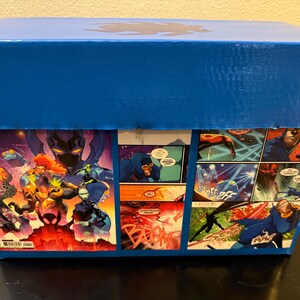Blue Beetle Custom Comic Box - Etsy