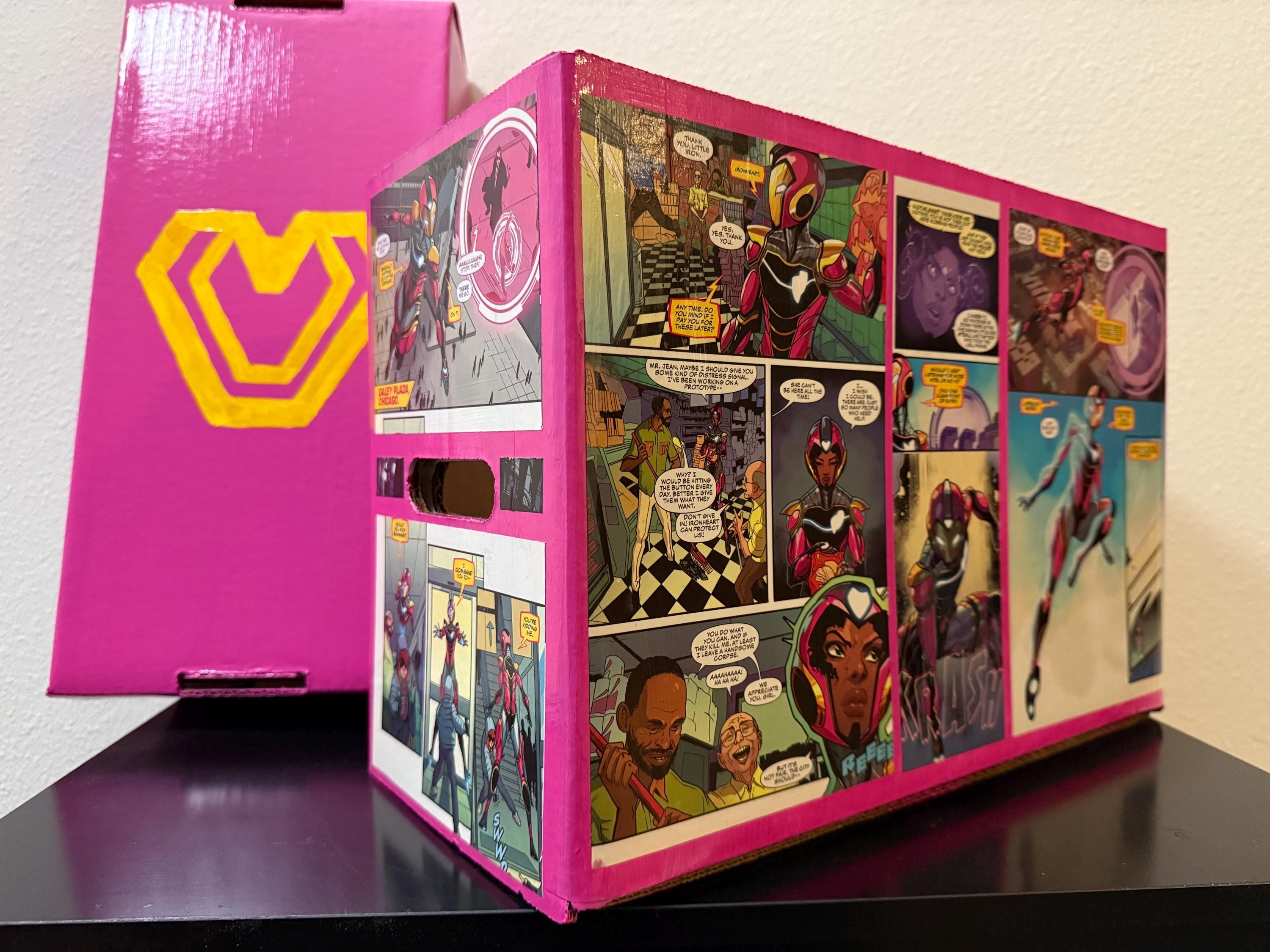 Ironheart Custom Comic Box - Etsy