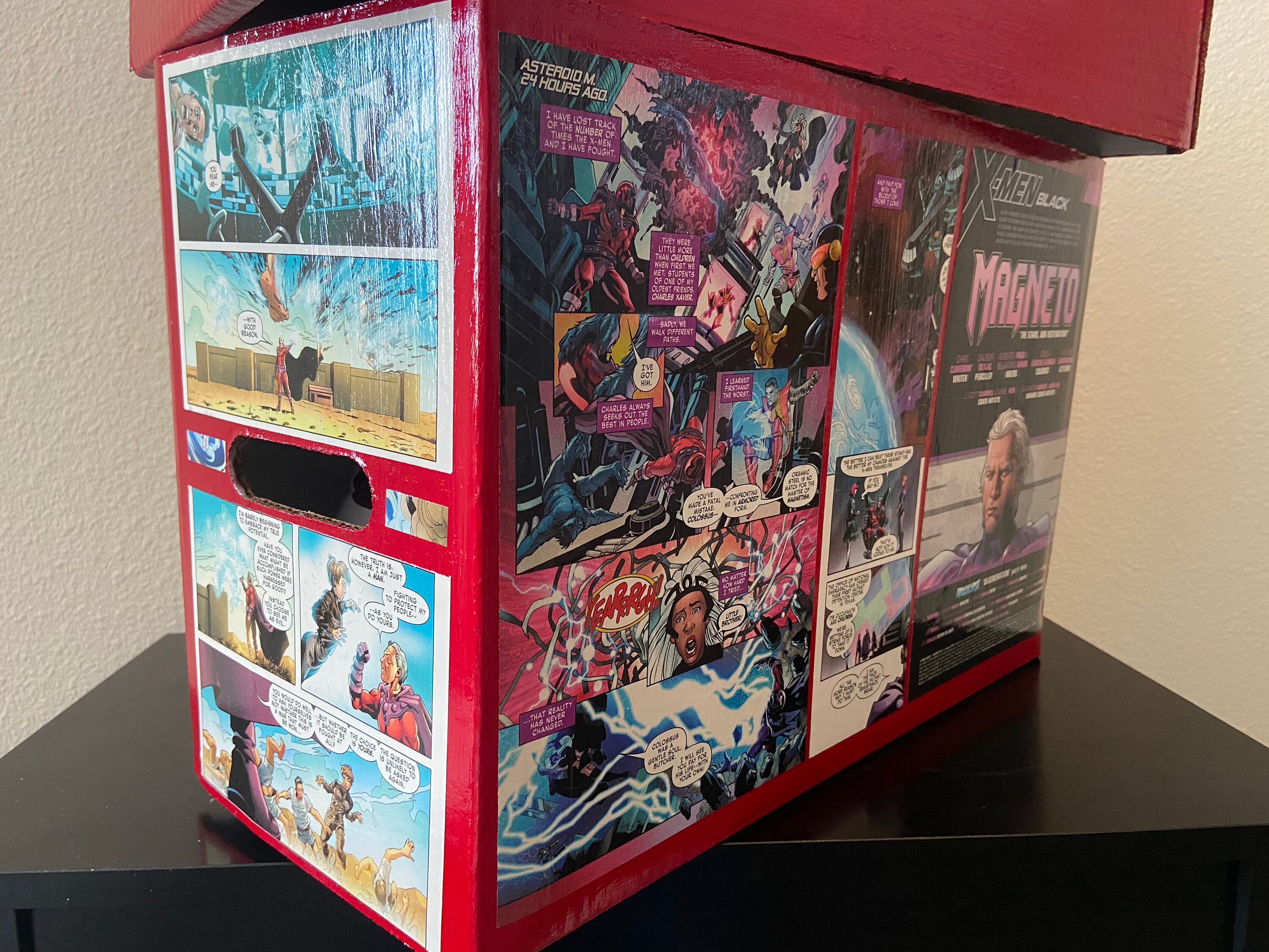 Magneto Custom Comic Box - Etsy