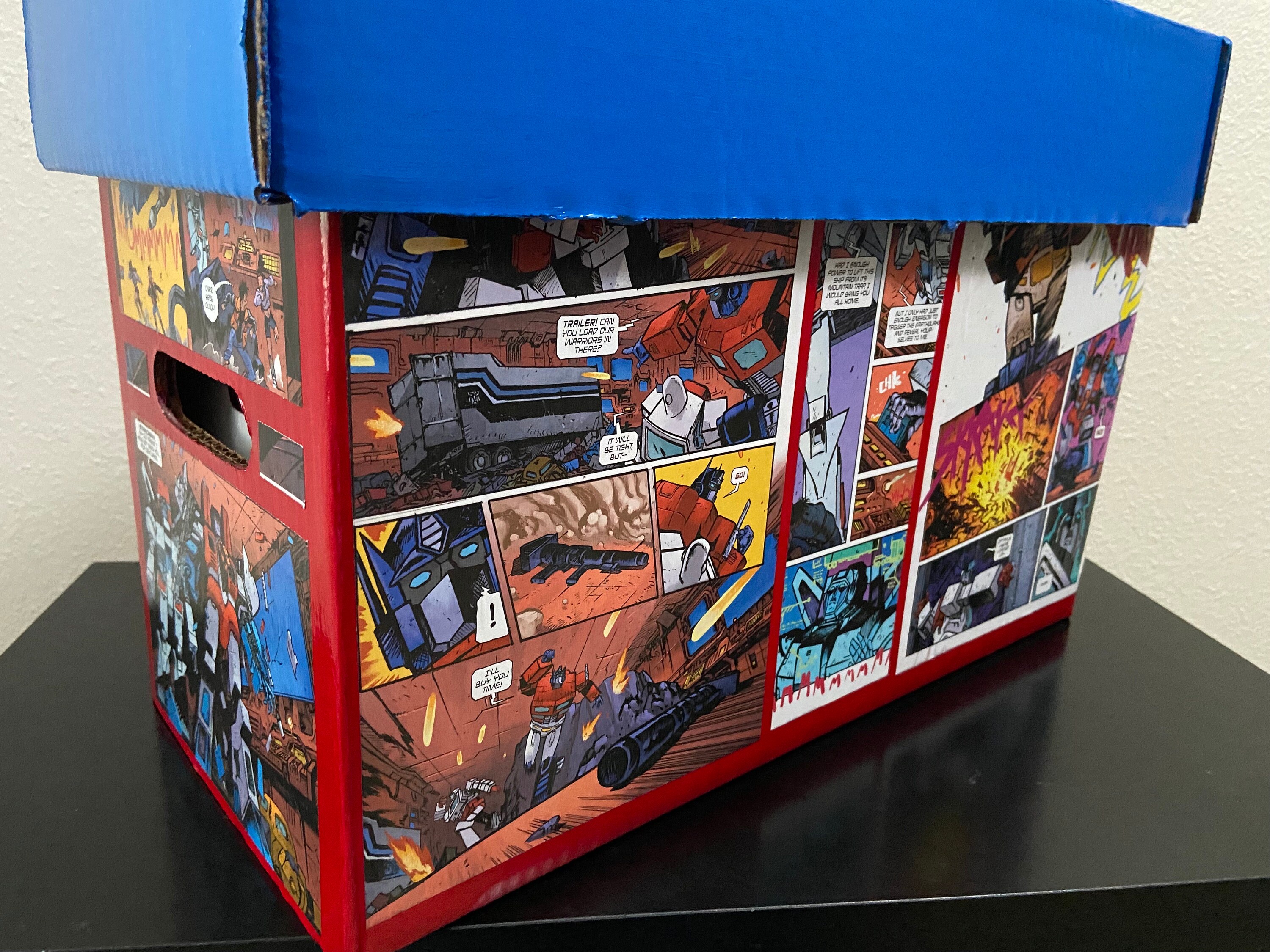 Transformers Custom Comic Box - Etsy