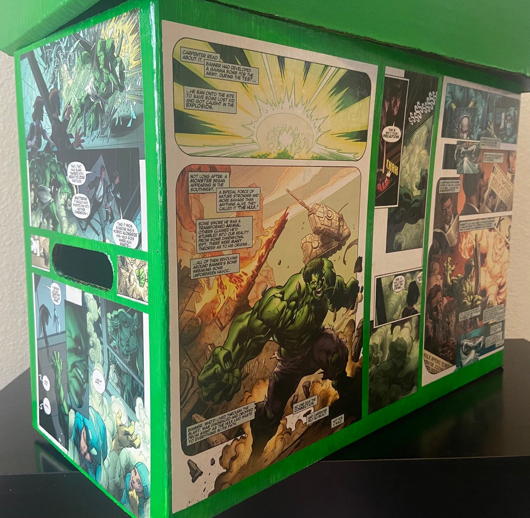 Hulk Custom Comic Box - Etsy