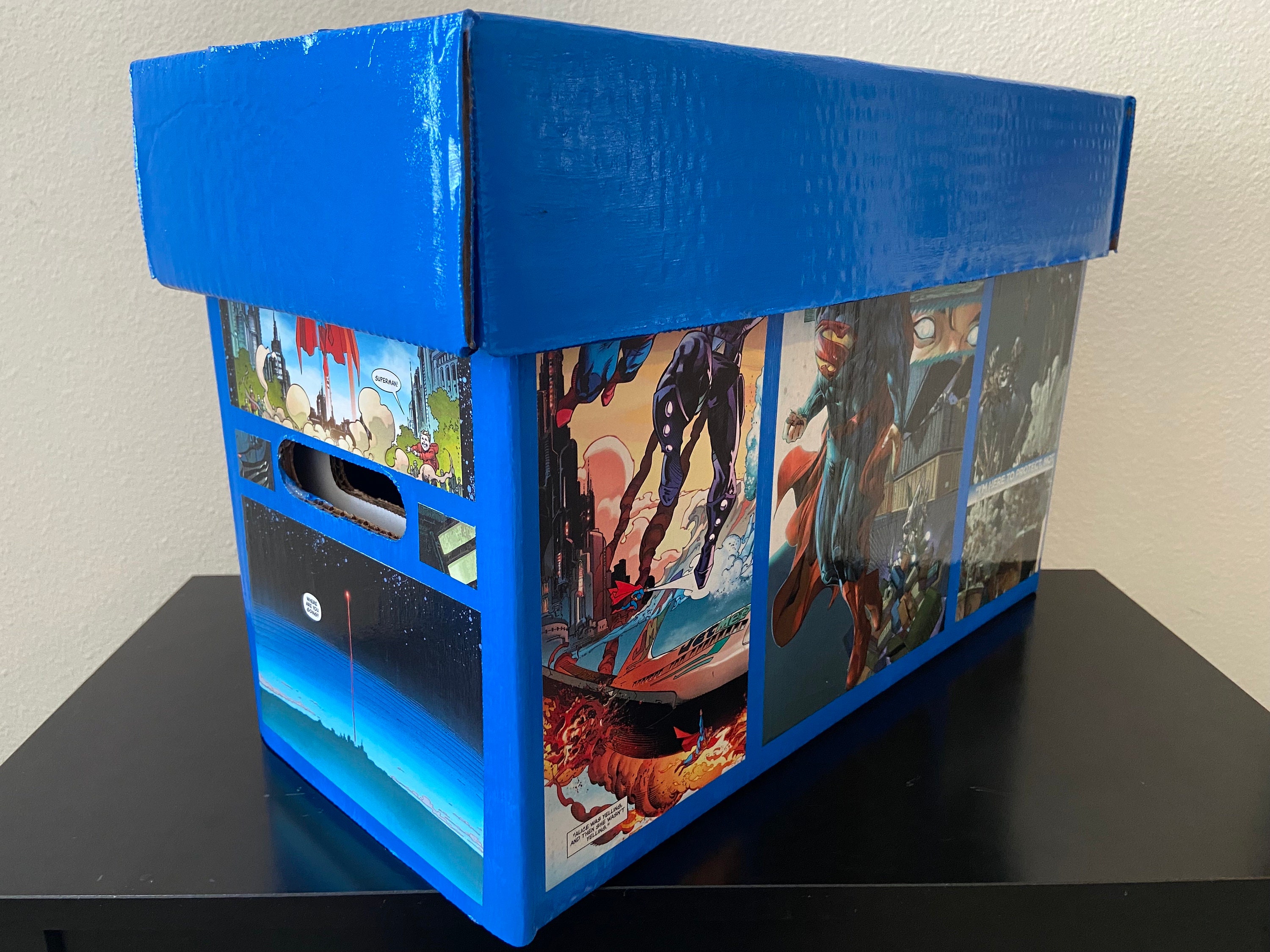 Superman Custom Comic Box - Etsy