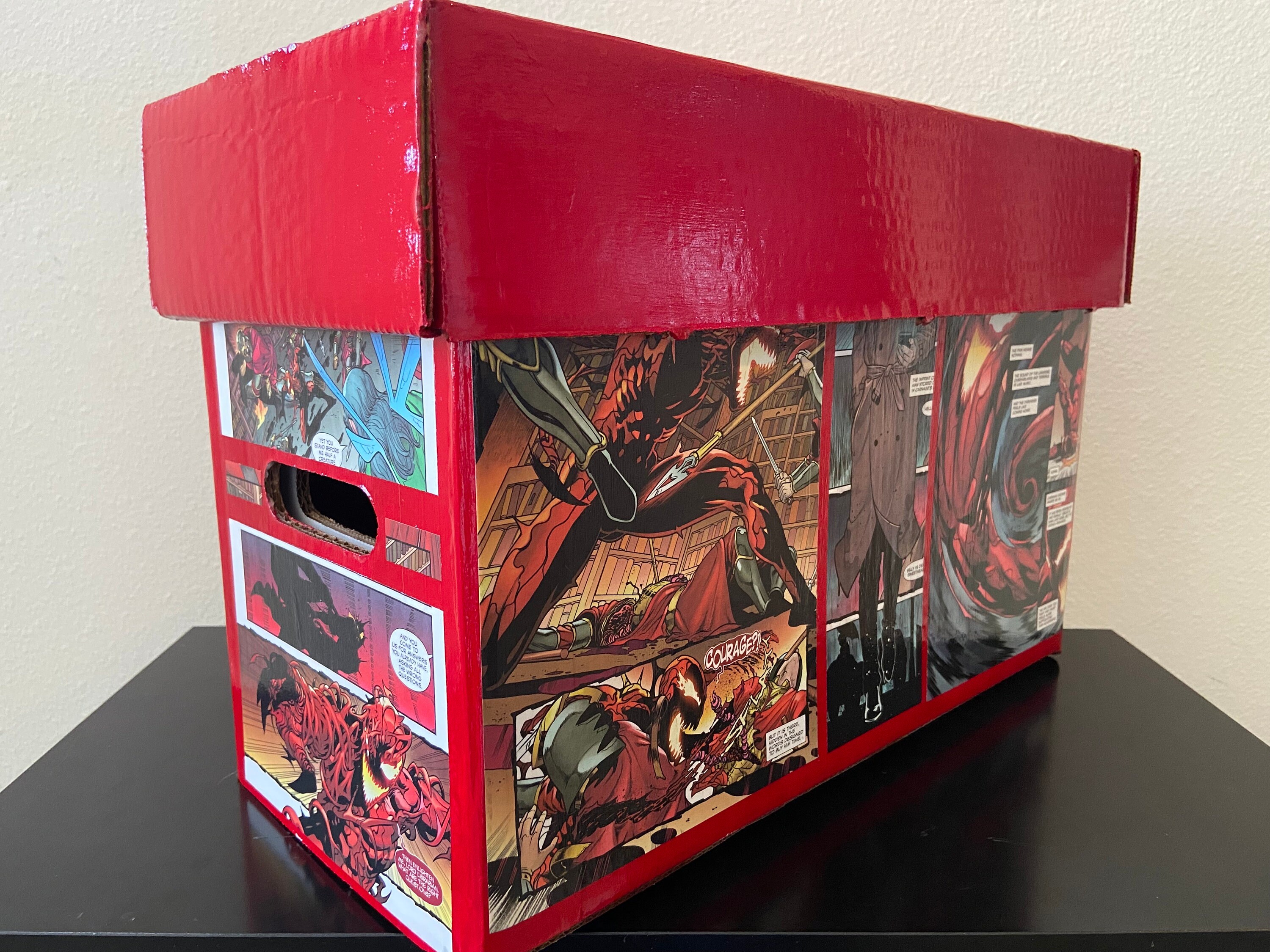 Carnage Custom Comic Box - Etsy
