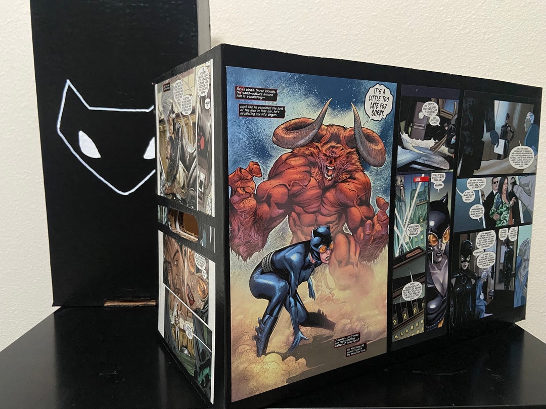 Catwoman Custom Comic Box - Etsy