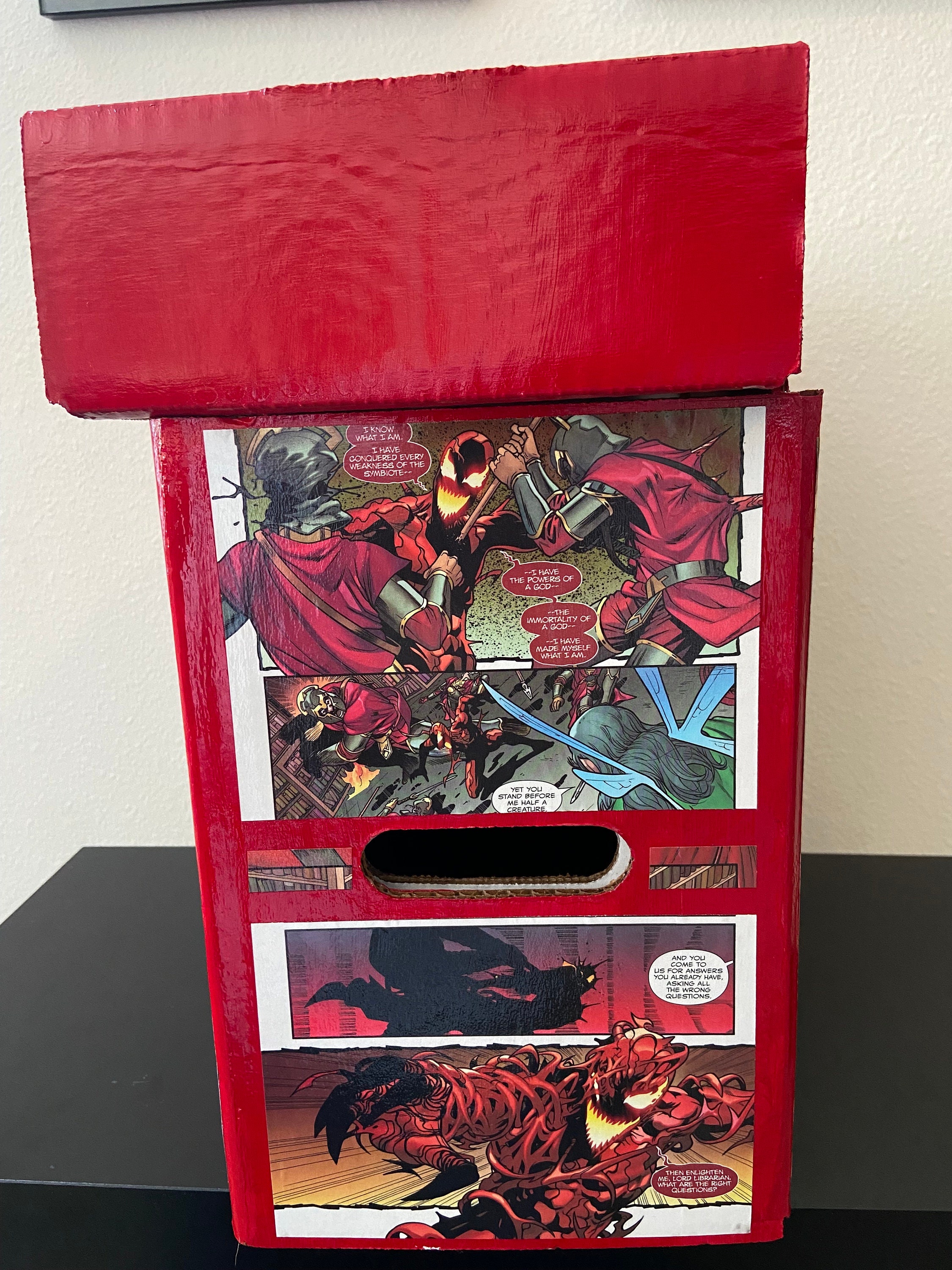 Carnage Custom Comic Box - Etsy