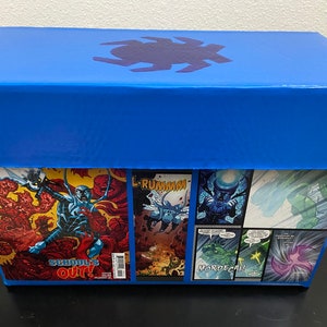 Blue Beetle Custom Comic Box - Etsy