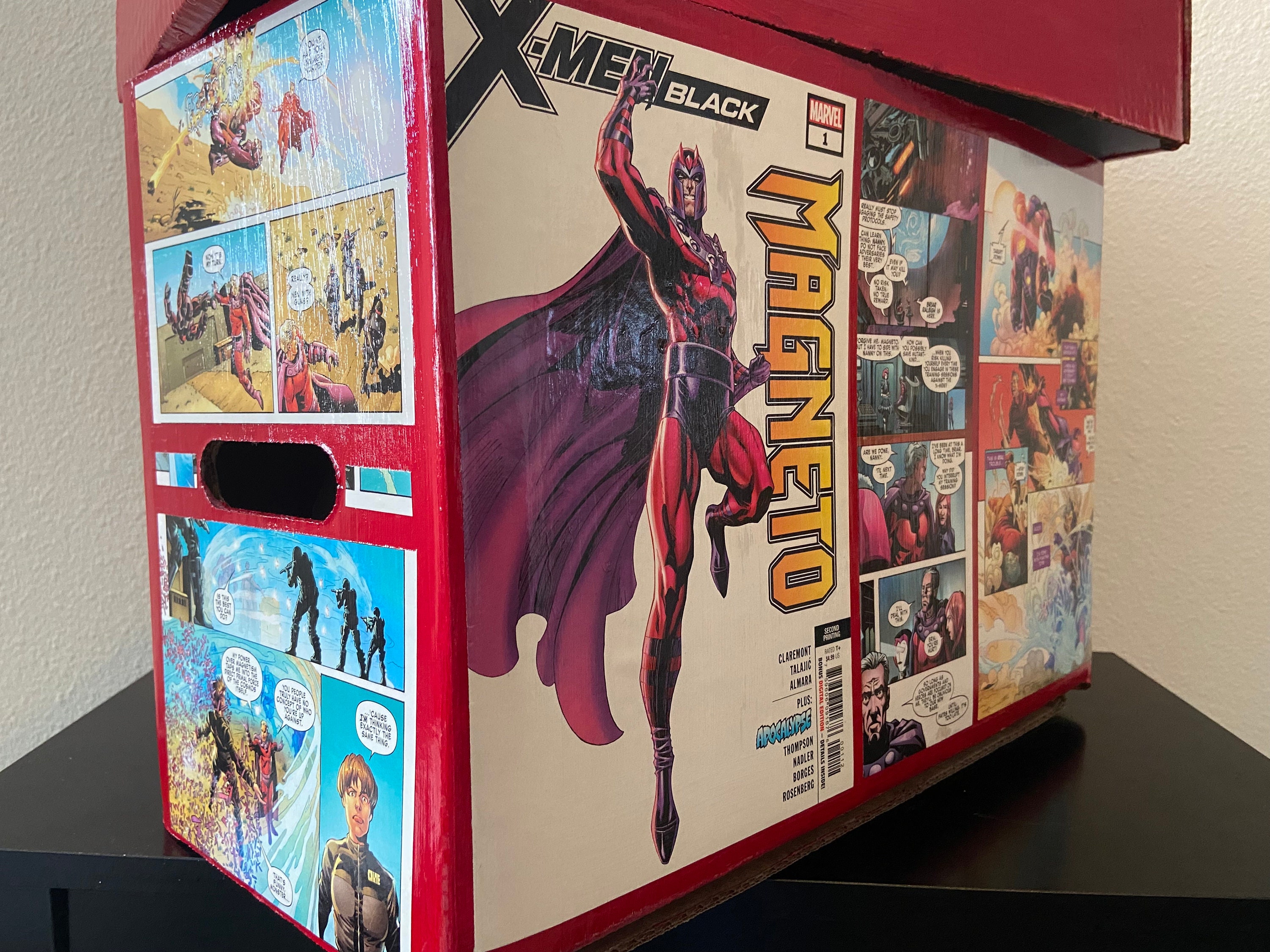Magneto Custom Comic Box - Etsy