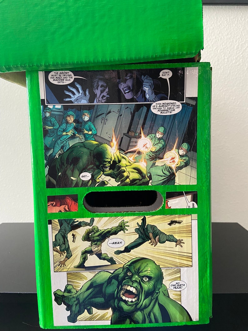 Hulk Custom Comic Box - Etsy
