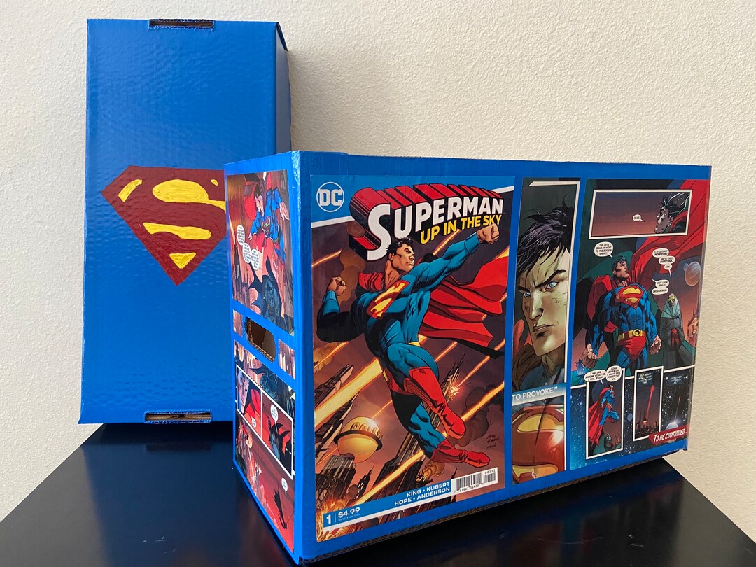 Superman Custom Comic Box - Etsy