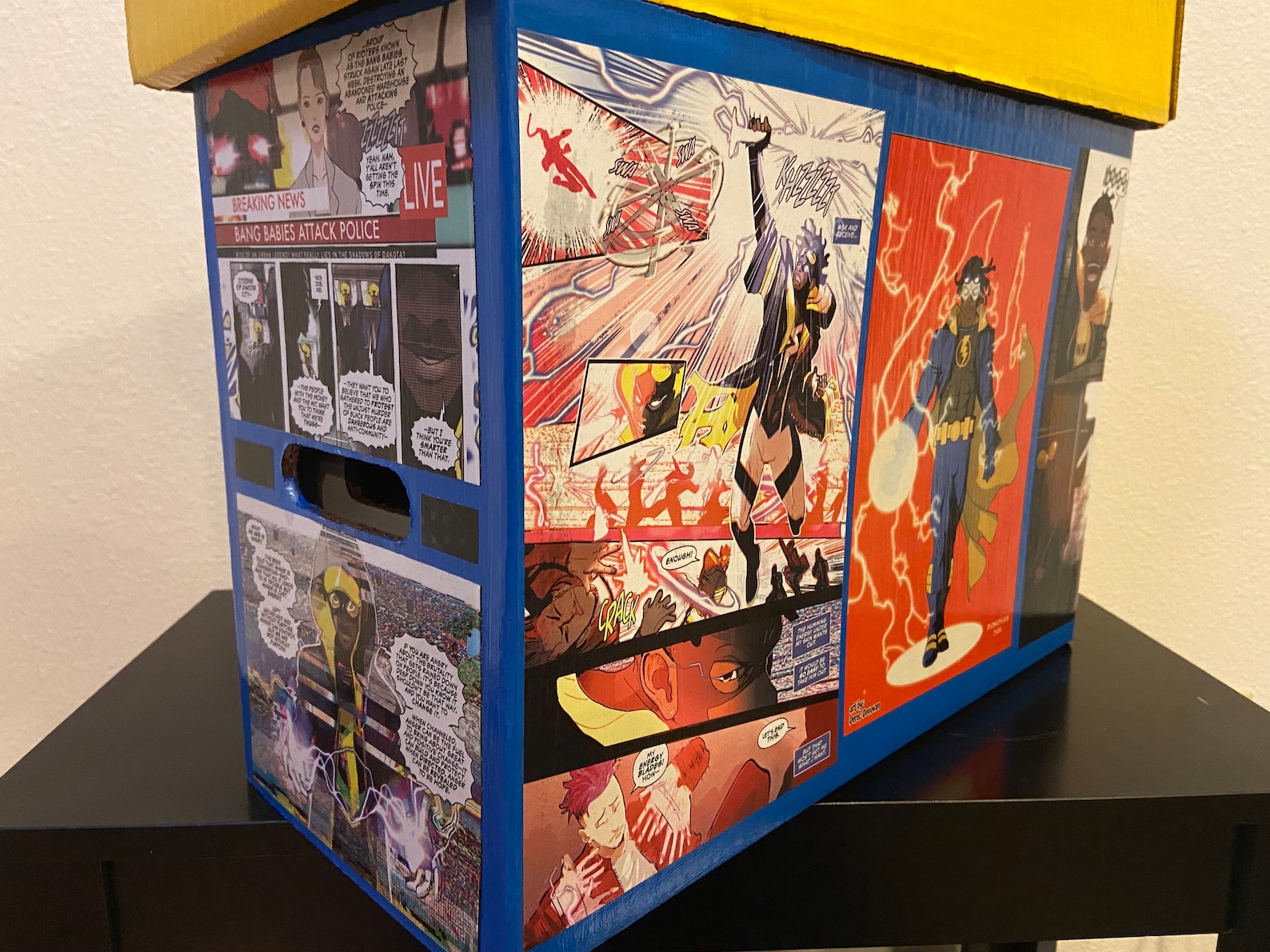 Static Custom Comic Box - Etsy