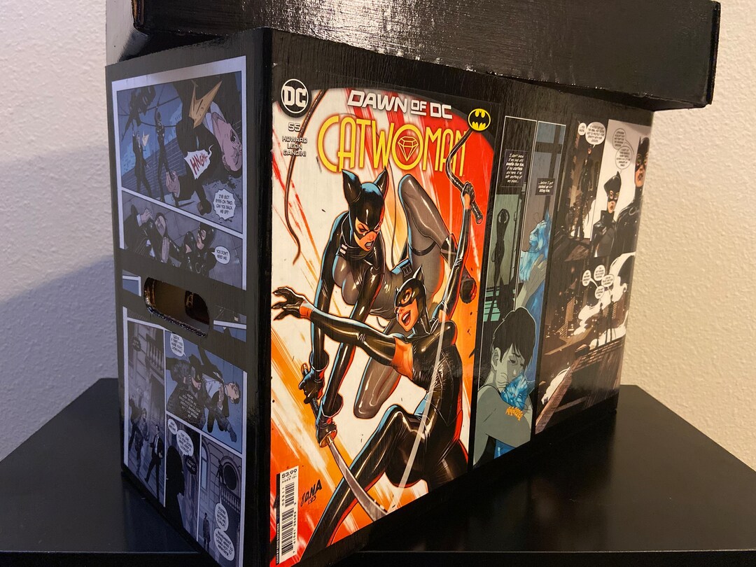 Catwoman Custom Comic Box - Etsy