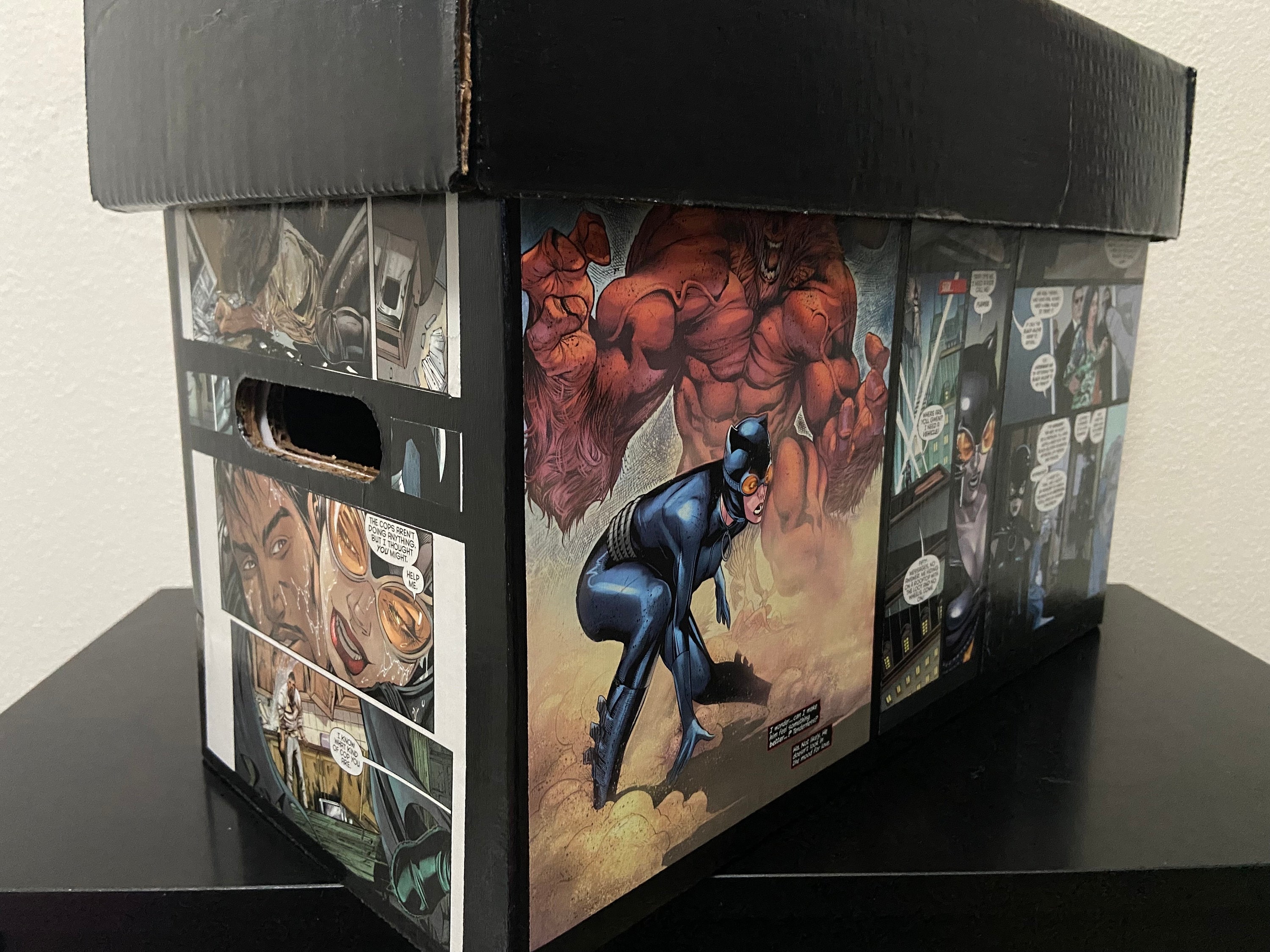 Catwoman Custom Comic Box - Etsy