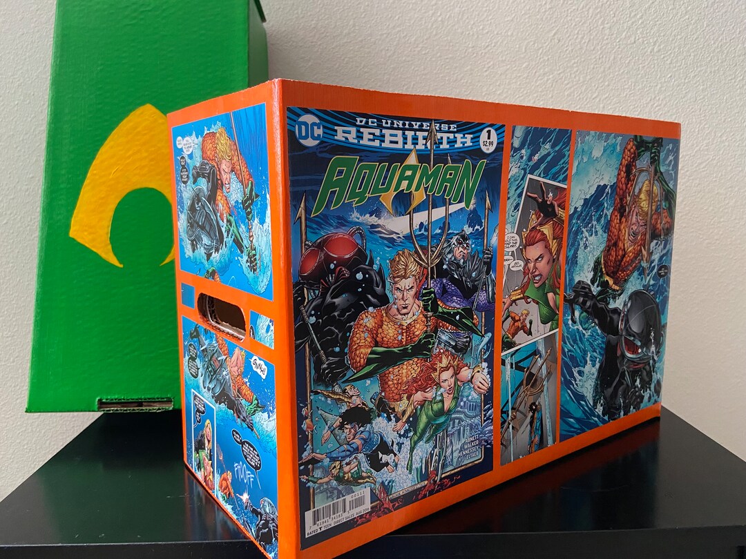 Aquaman Custom Comic Box - Etsy