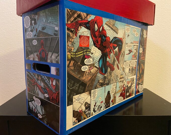 Spider-man Custom Comic Box - Etsy