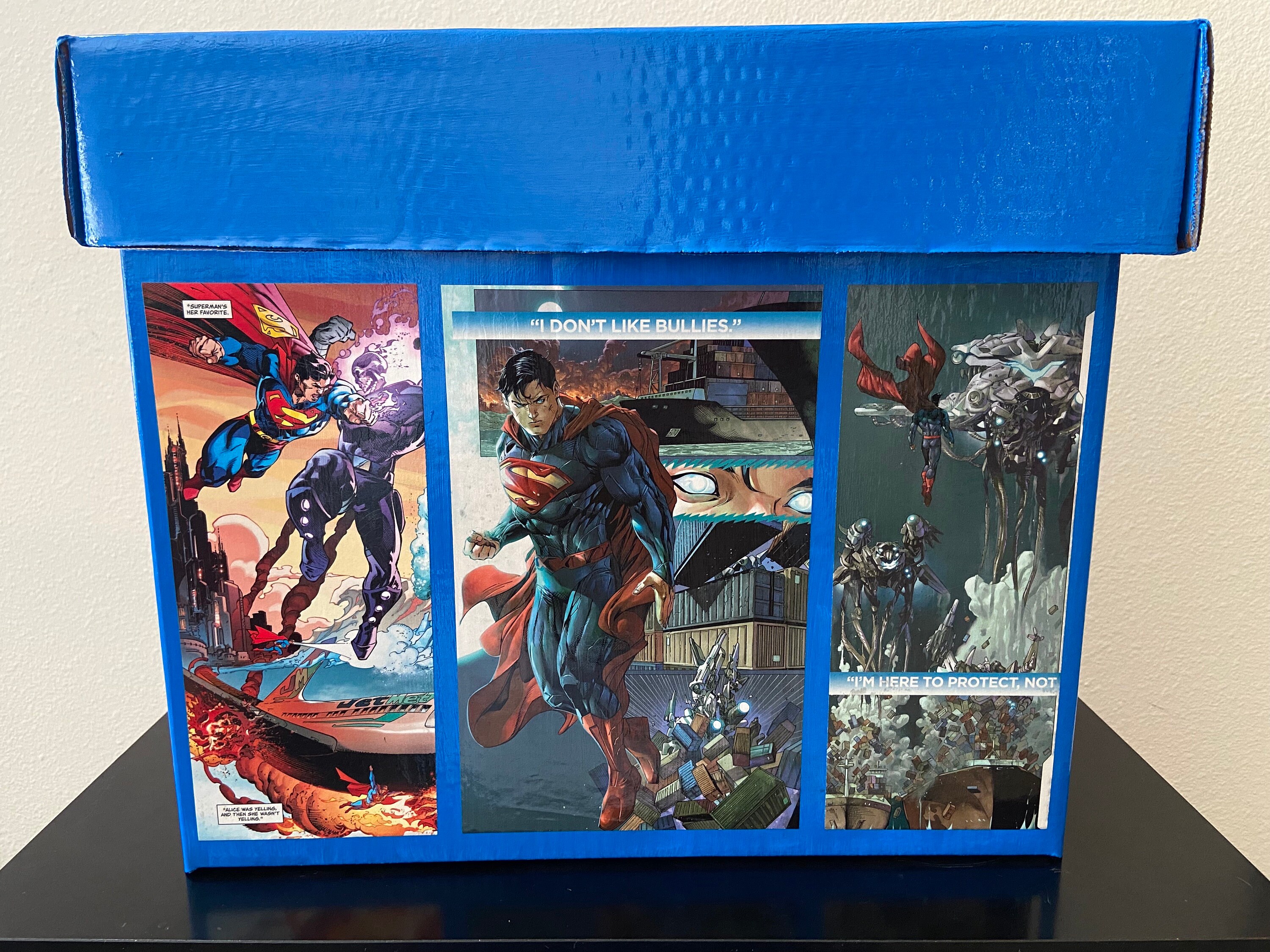 Superman Custom Comic Box - Etsy