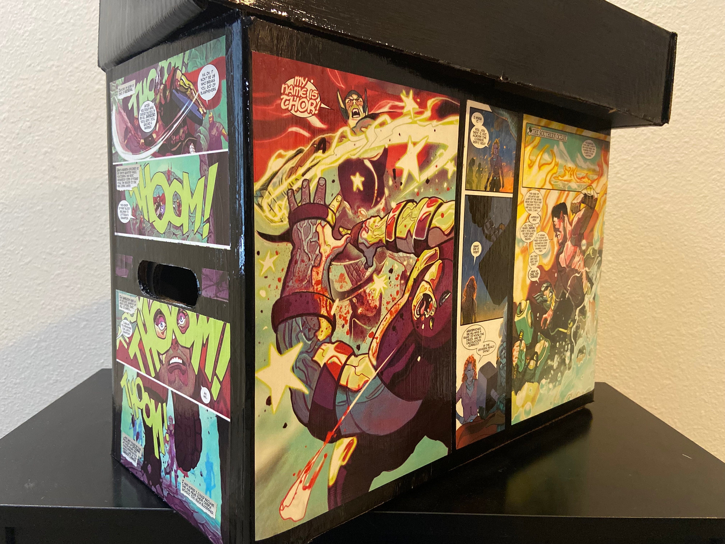 Thor Custom Comic Box - Etsy