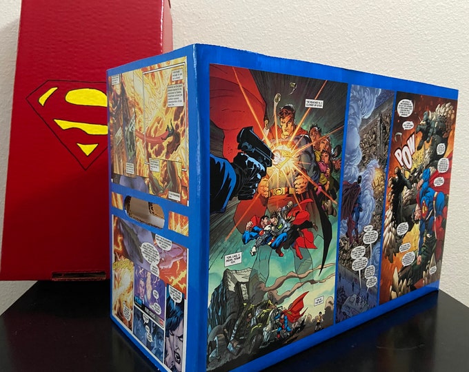 Superman Custom Comic Box - Etsy