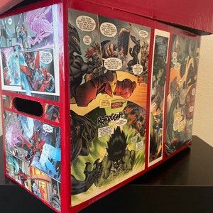 Avengers Custom Comic Box - Etsy
