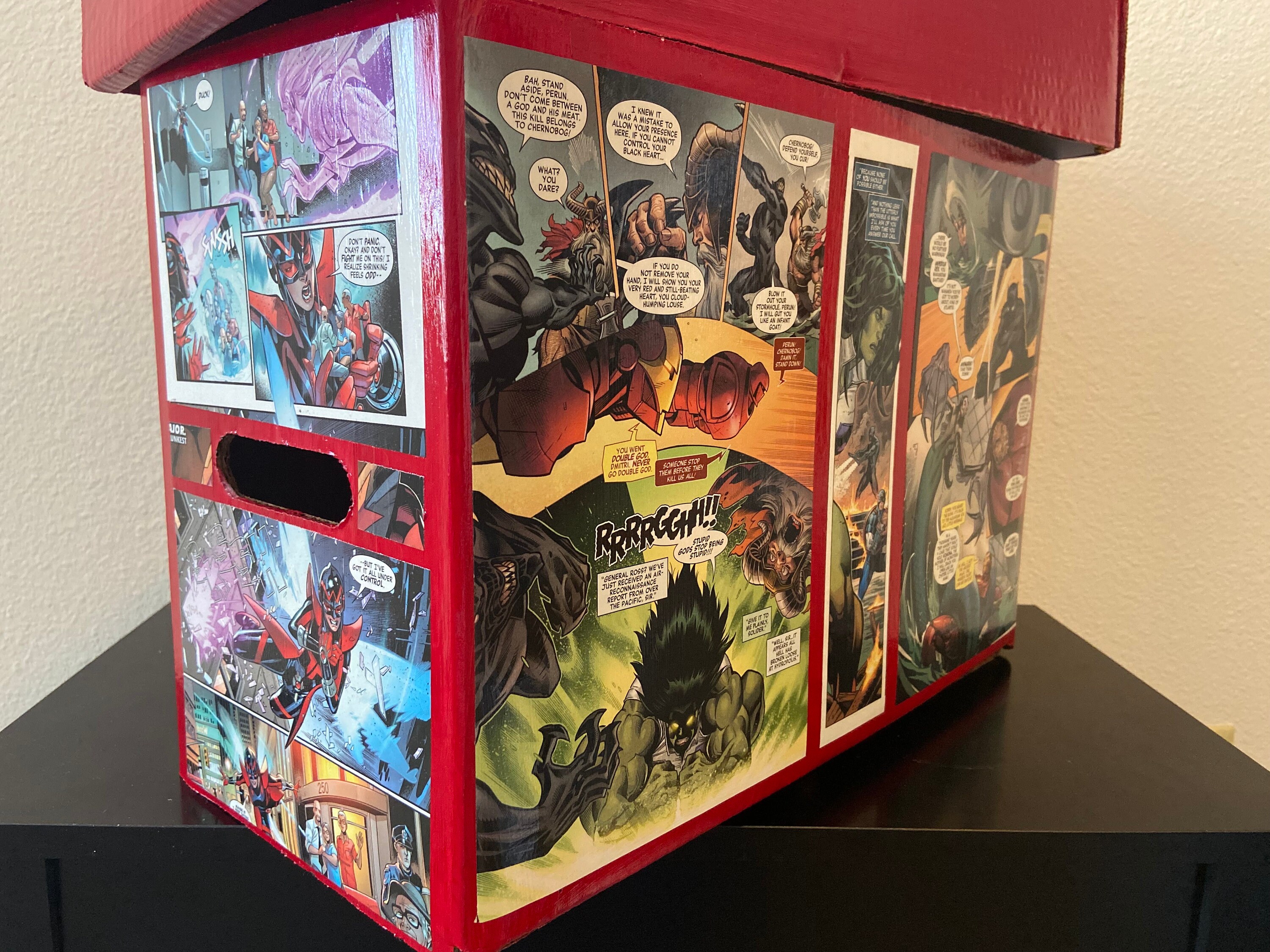 Avengers Custom Comic Box - Etsy