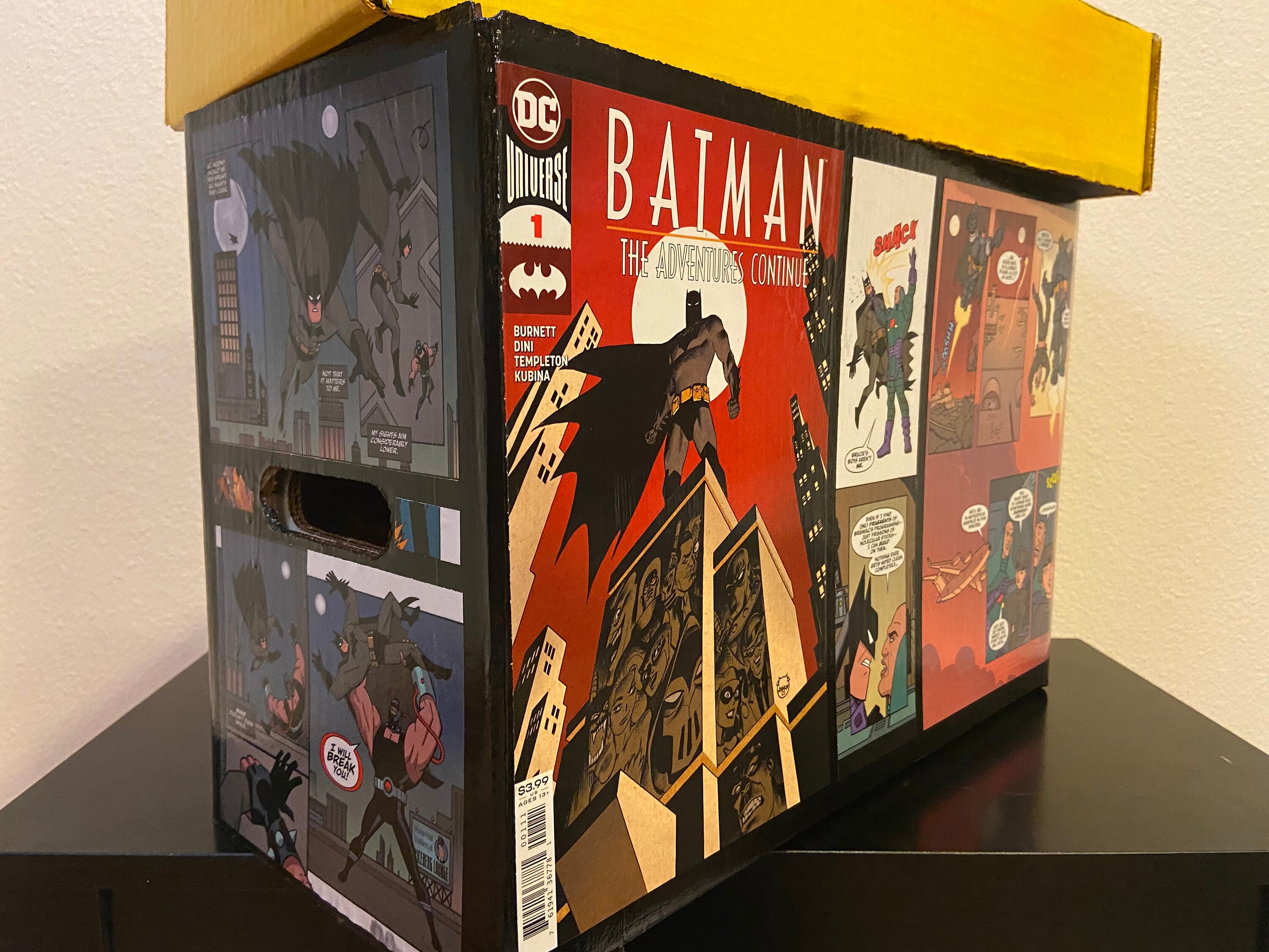 Batman Custom Comic Box - Etsy
