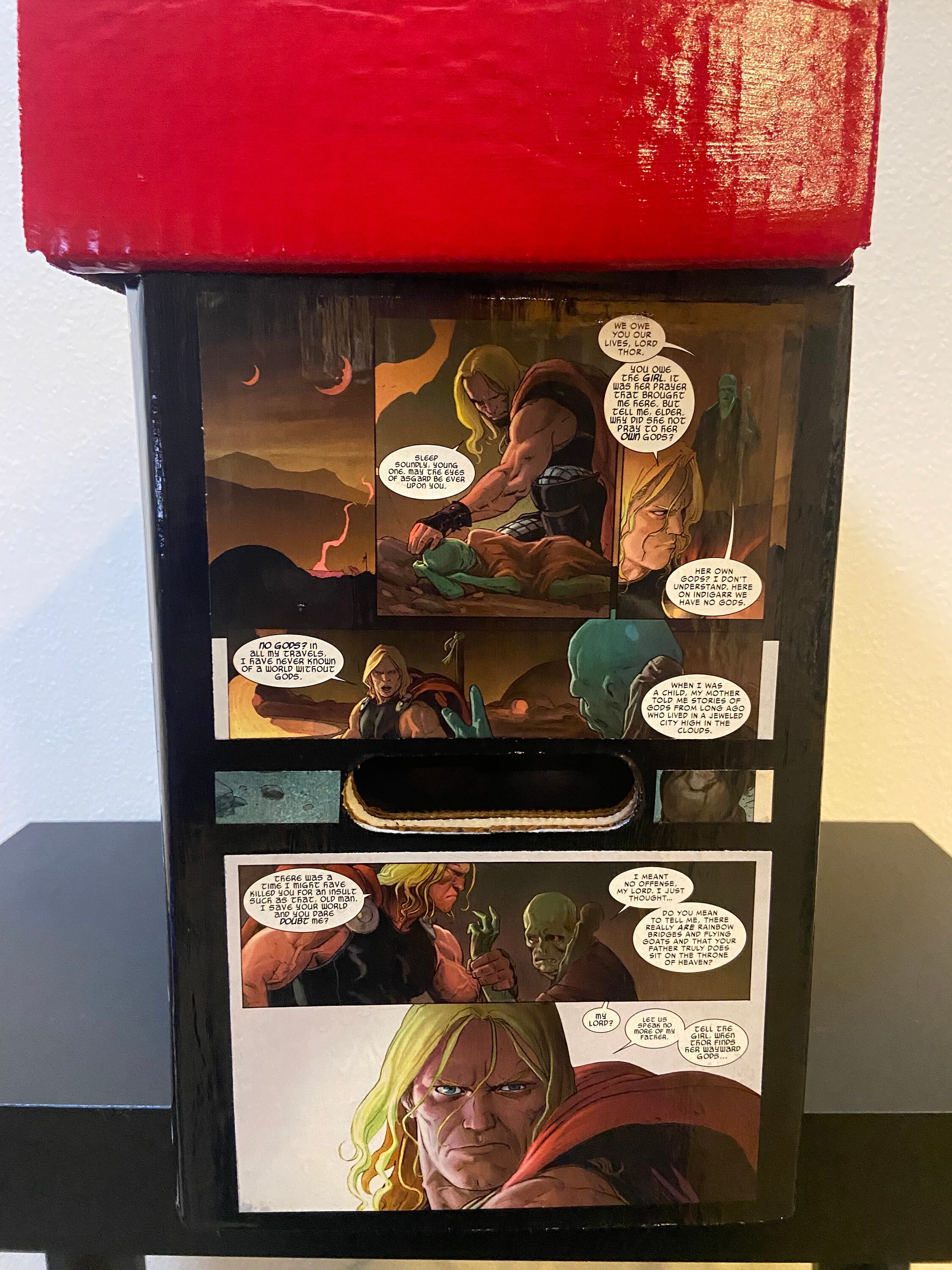 Thor Custom Comic Box - Etsy