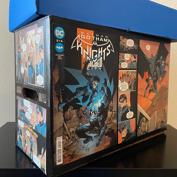 Custom Comic Book Storage Boxes - Etsy