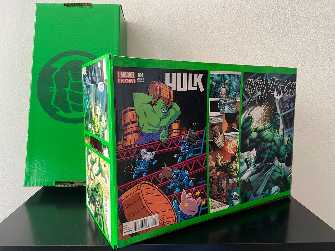 Hulk Custom Comic Box - Etsy