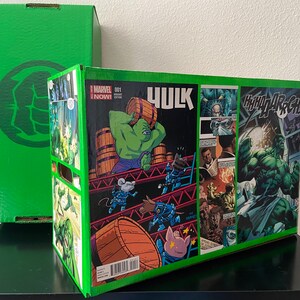 Hulk Custom Comic Box - Etsy