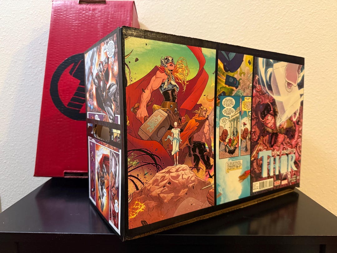 Thor Custom Comic Box - Etsy