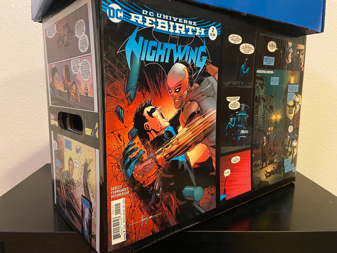 Nightwing Custom Comic Box - Etsy