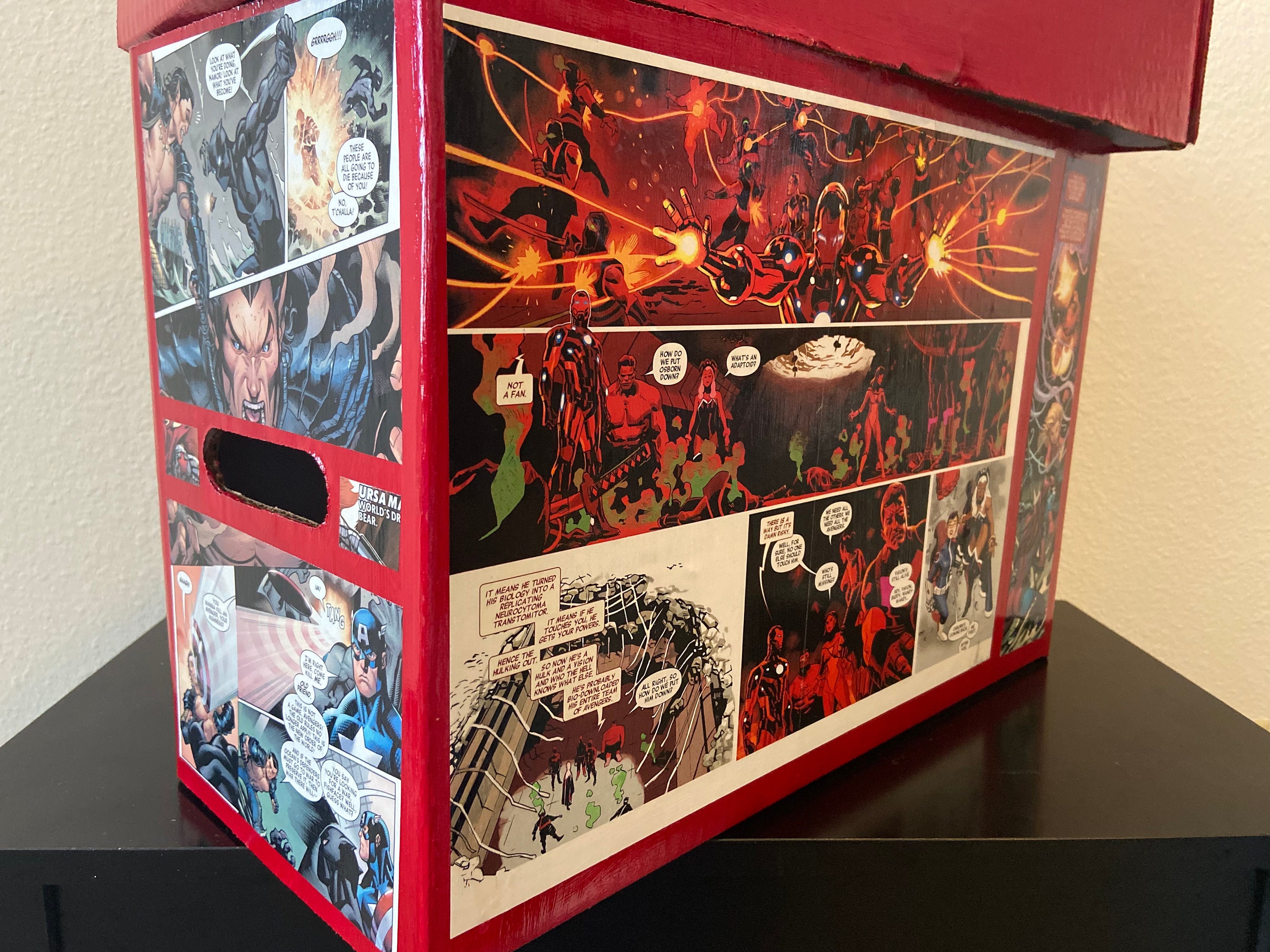 Avengers Custom Comic Box - Etsy