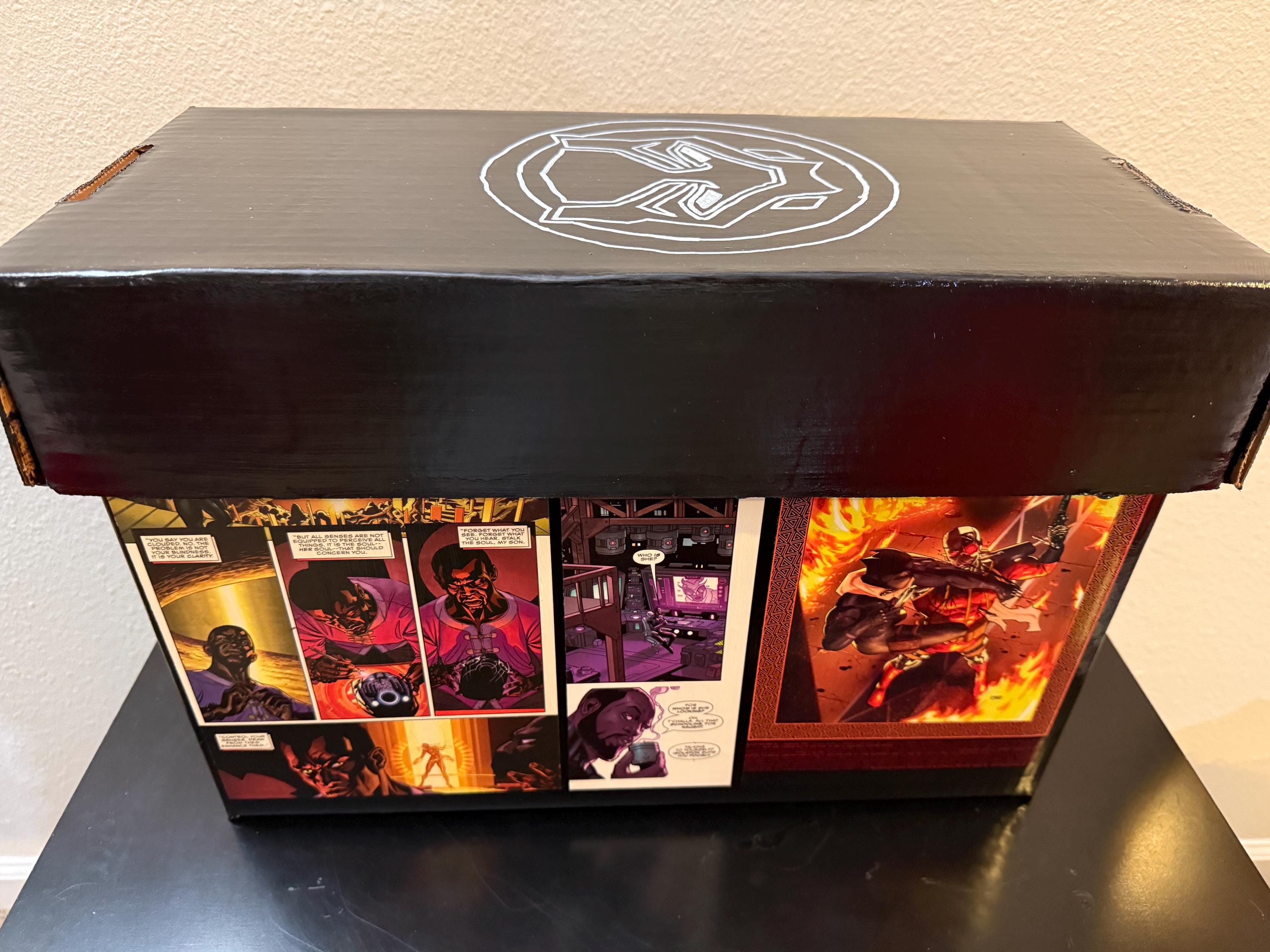 Black Panther Custom Comic Box - Etsy
