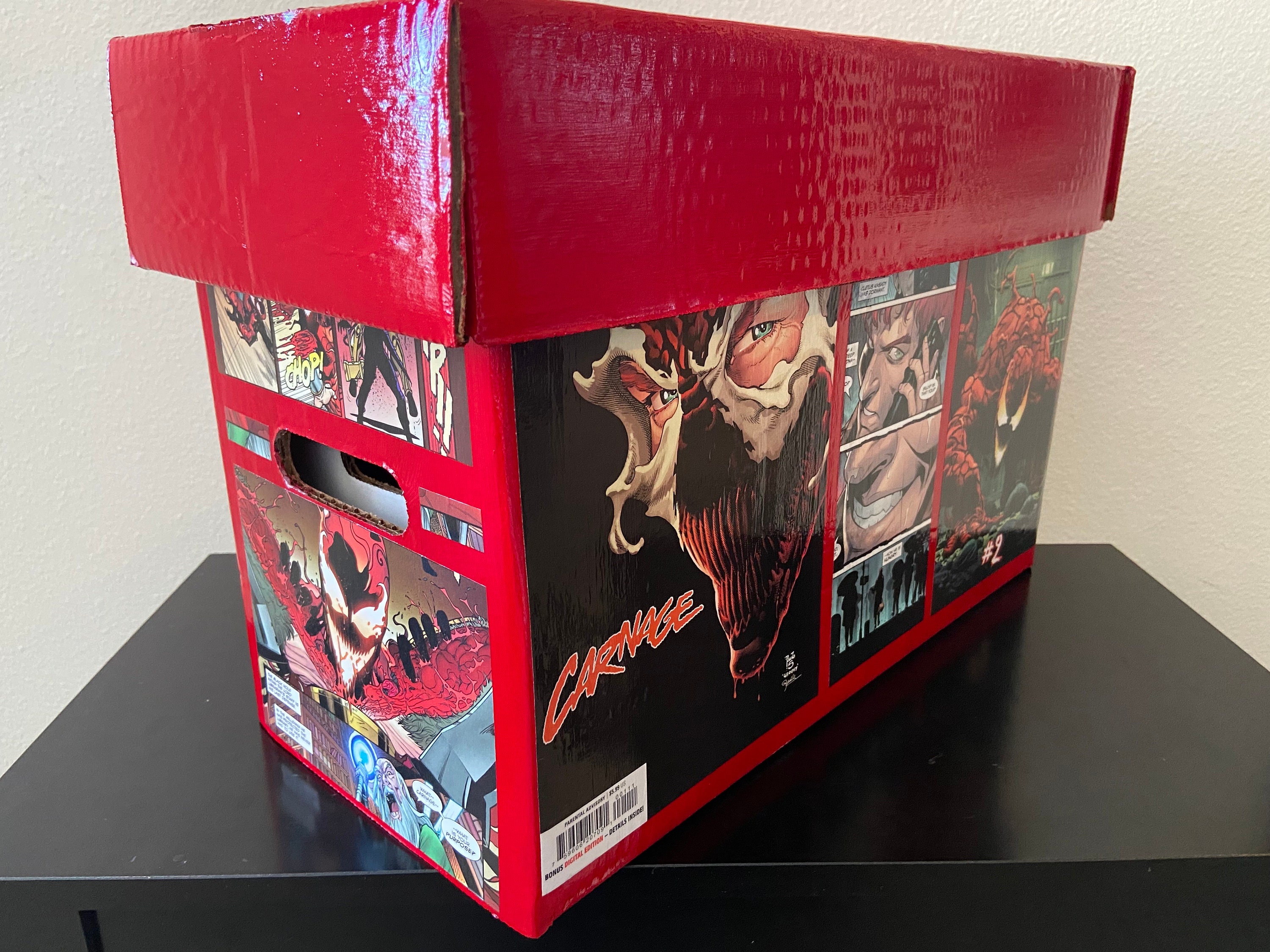 Carnage Custom Comic Box - Etsy