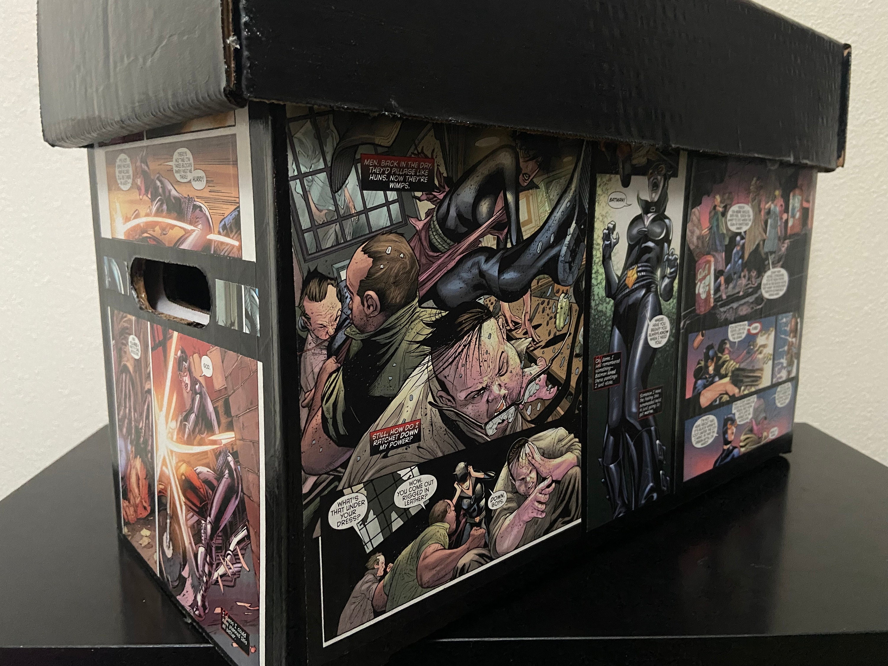 Catwoman Custom Comic Box - Etsy