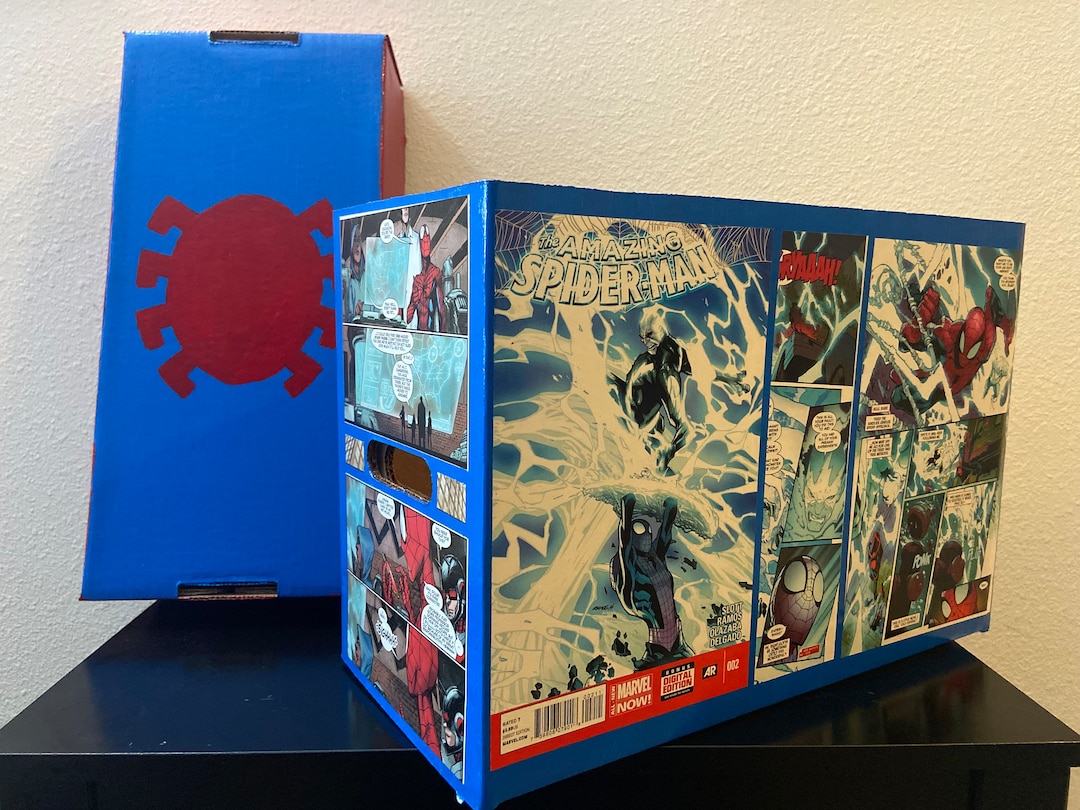 Spider-man Custom Comic Box - Etsy