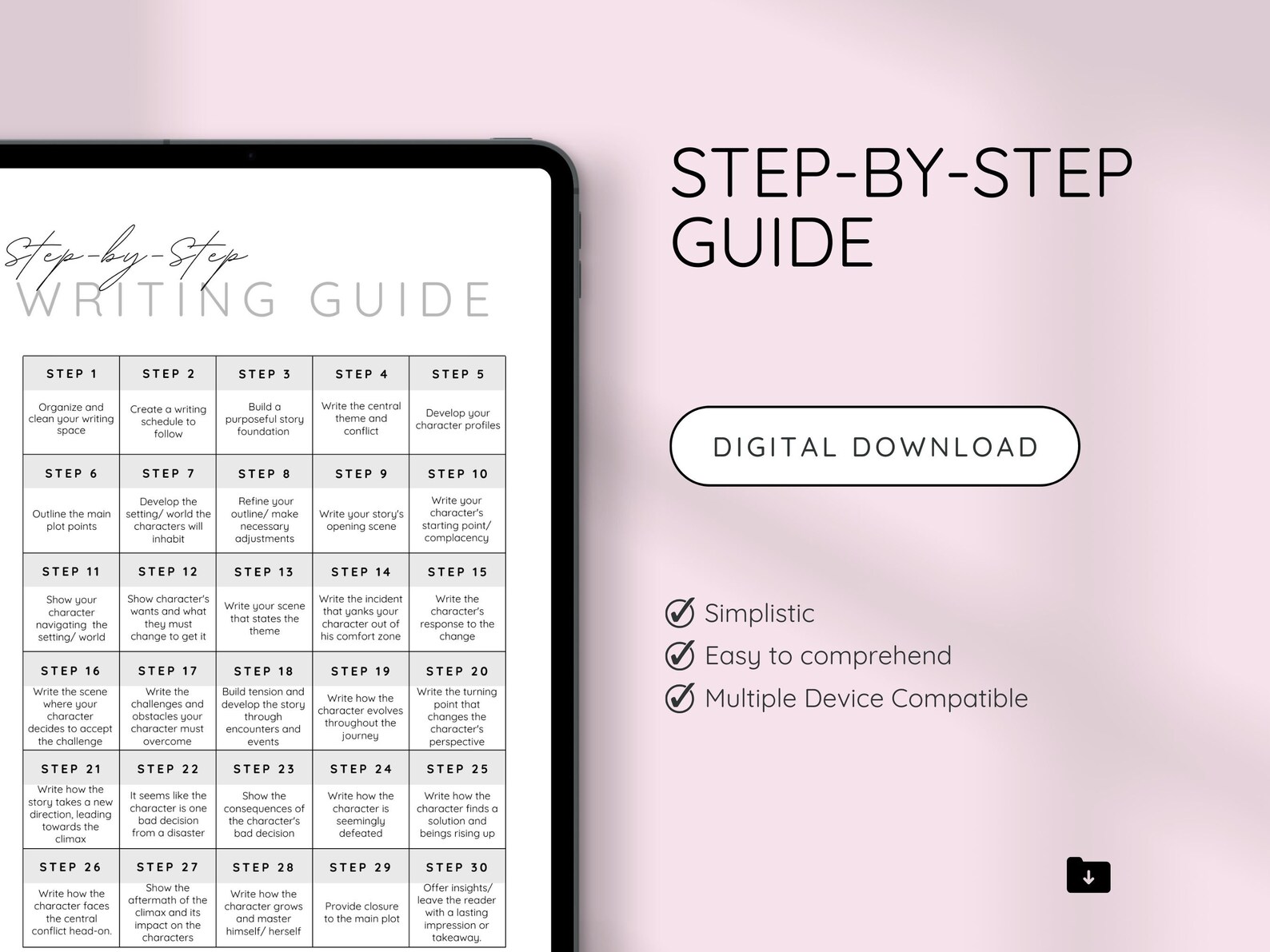 Novel Planner: Story Arc Organizer for Writers (digital Download) - Etsy