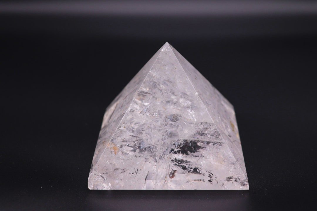Large Crystal Pyramid With Small Rainbows, Wave Form, Energy Amplifier ...